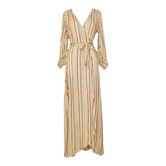 Natalie Martin | Dresses | Natalie Martin Kate Long Sleeve Thin Stripe ...